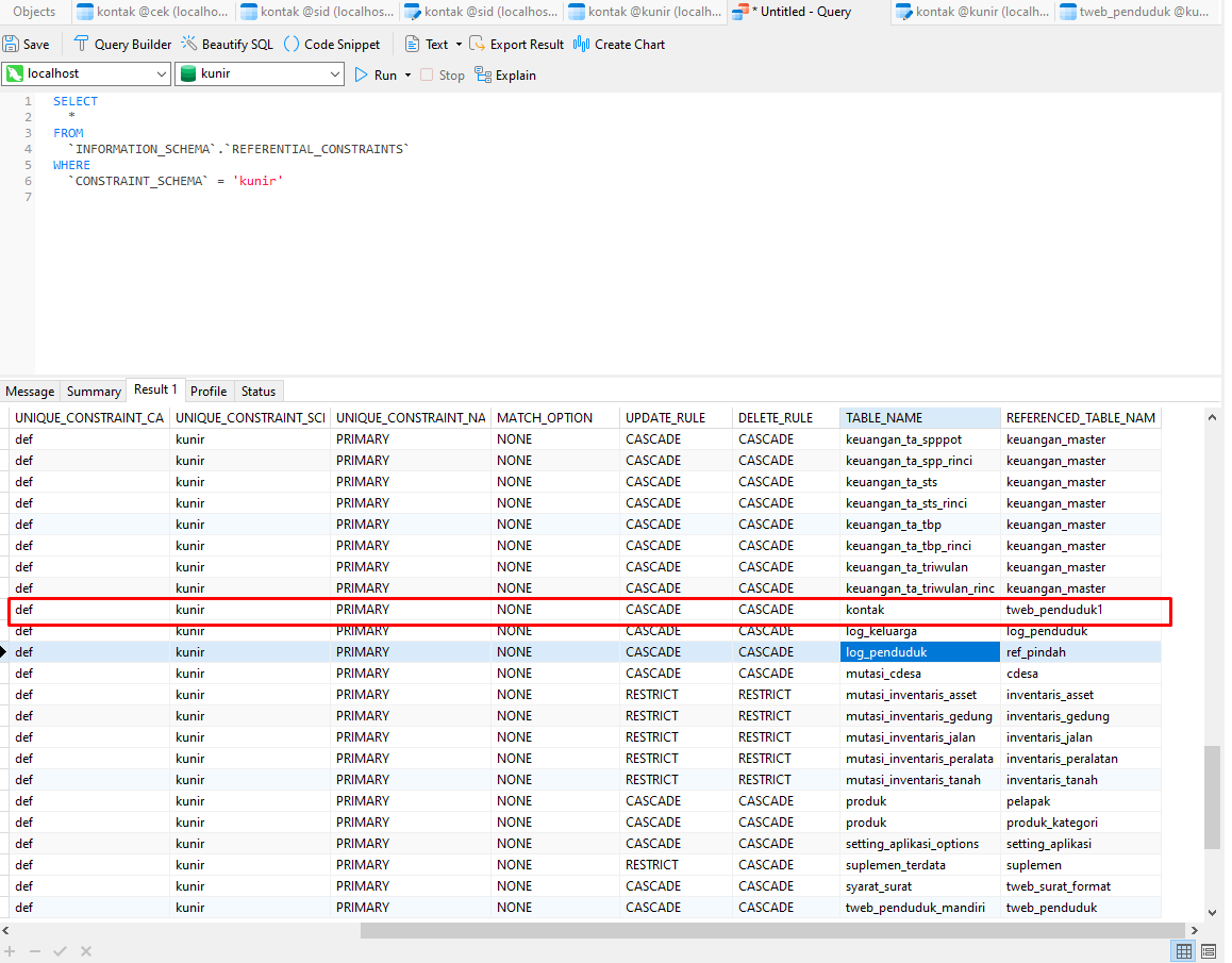 Bug/error: gagal migrasi desa kunir · Issue #6282 · OpenSID/OpenSID ...