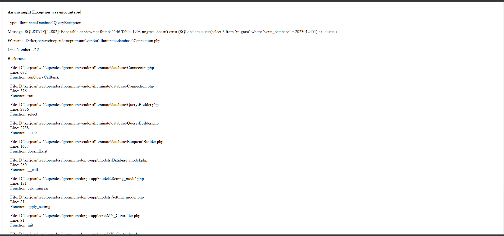 [bug] migrasi dari versi lama (mis: 1903) ke versi paling baru baik ...