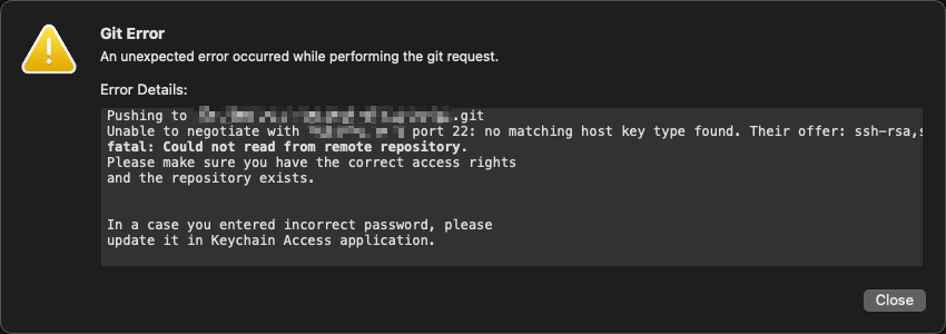 After updating mac OS Ventura, SSH doesn't work anymore · Issue #1737 · fork-dev/Tracker · GitHub