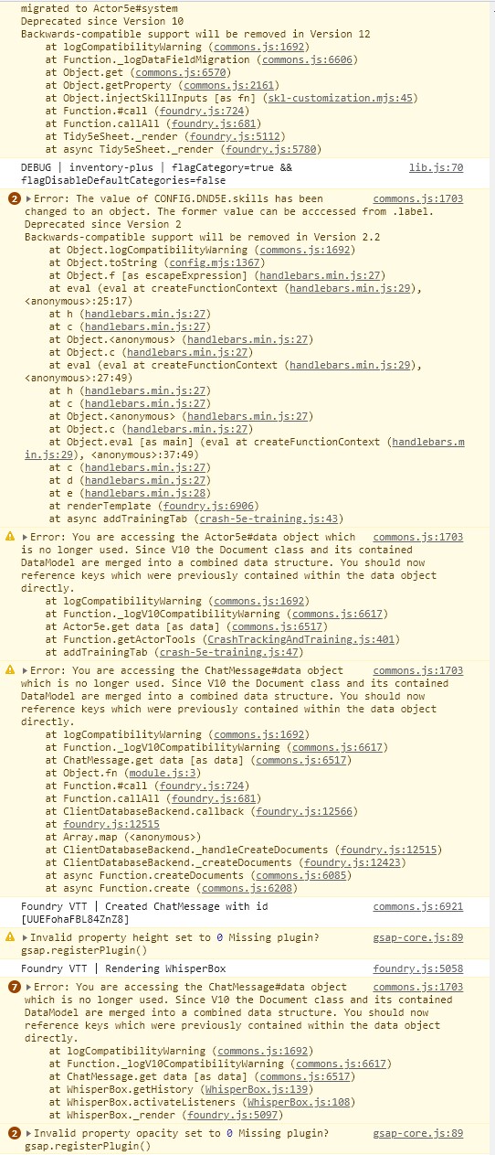 [BUG] · Issue #13 · p4535992/foundryvtt-inventory-plus · GitHub