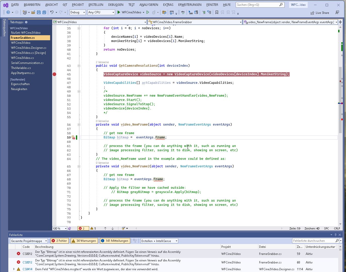 Error CS0012 - Incorrect explanation for MS VS 2022 - · Issue #35103 · dotnet/docs · GitHub