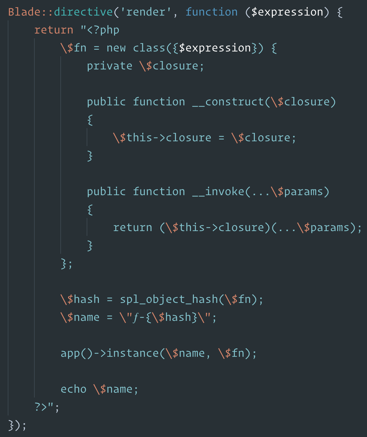 [Proposal] Render slots for components · Issue #1389 · laravel/ideas ...
