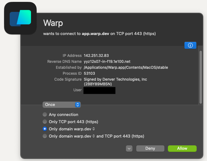 Is there a way to opt-out of frequent HTTP requests sent to app.warp ...