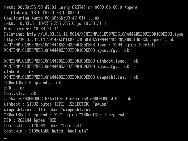 Fail to boot to winpe (UEFI, x64, non-secure boot) · Issue #155 · ipxe/ipxe · GitHub