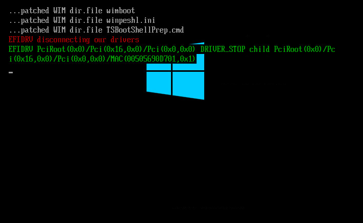 Fail to boot to winpe (UEFI, x64, non-secure boot) · Issue #155 · ipxe/ipxe · GitHub