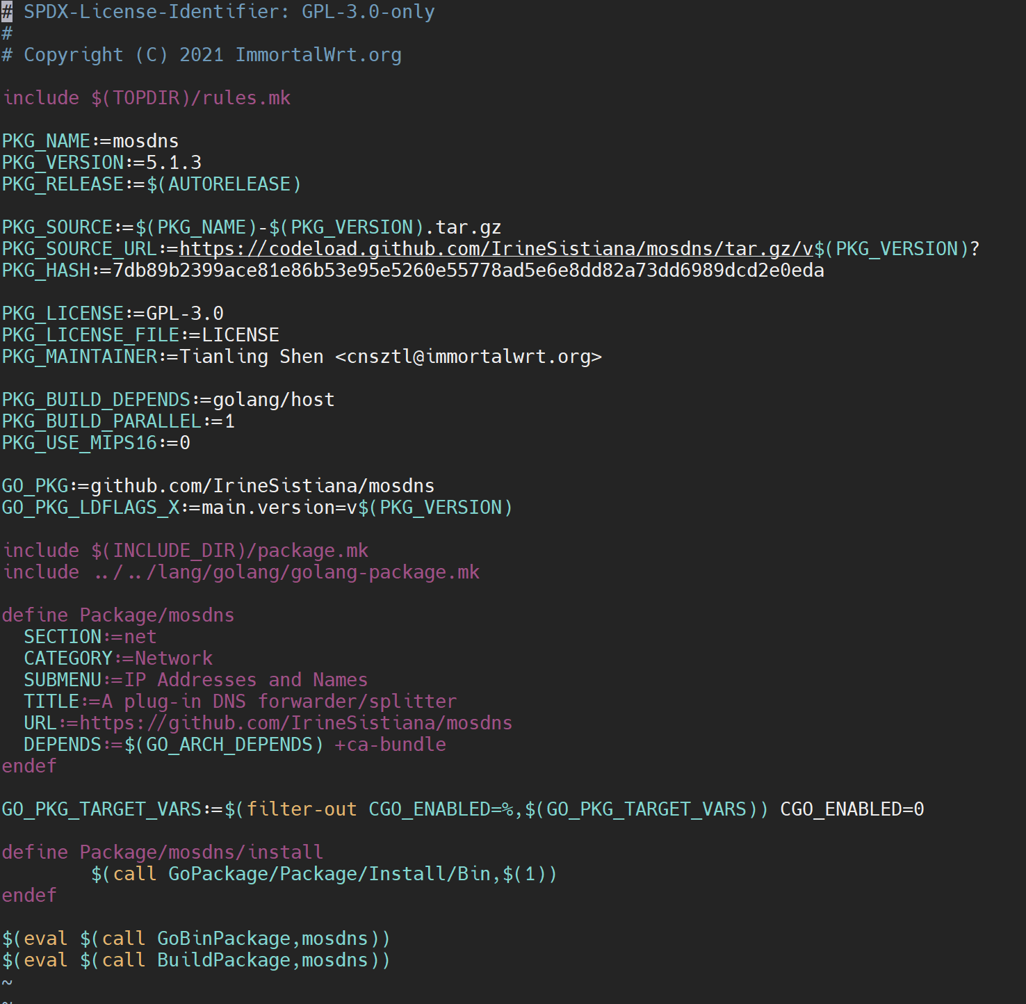 [Bug] lazy cache导致dnsmasq CPU占用率过高 · Issue #705 · IrineSistiana/mosdns · GitHub