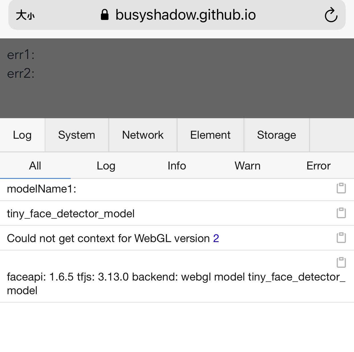Resource load failed · Issue #96 · vladmandic/face-api · GitHub