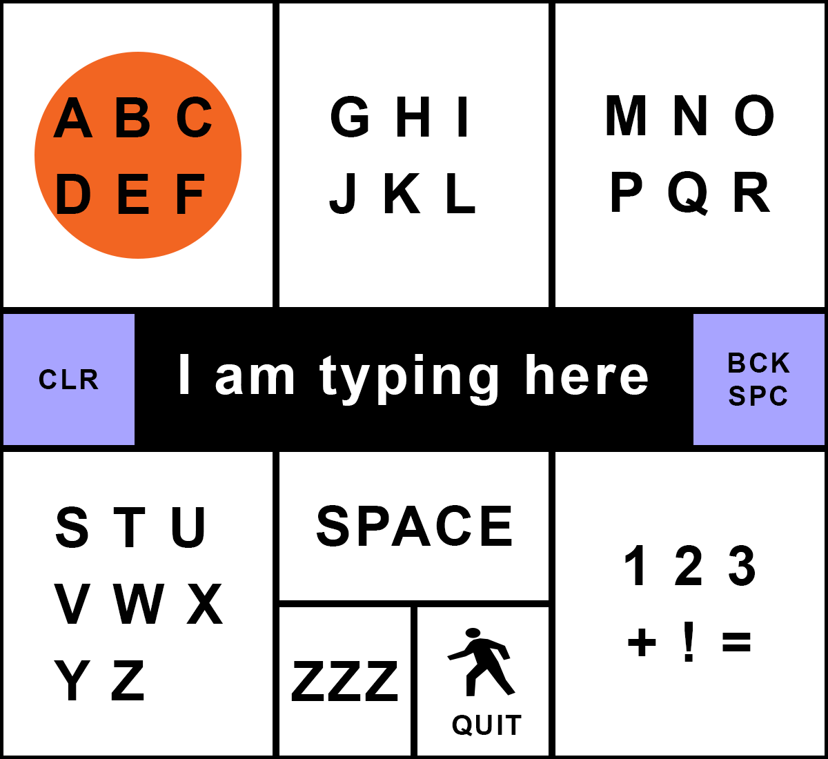 Keyboard in block sectors? · Issue #327 · OptiKey/OptiKey · GitHub