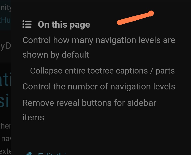 How to show sub headers on the left sidebar · Issue #1007 · pydata/pydata-sphinx-theme · GitHub