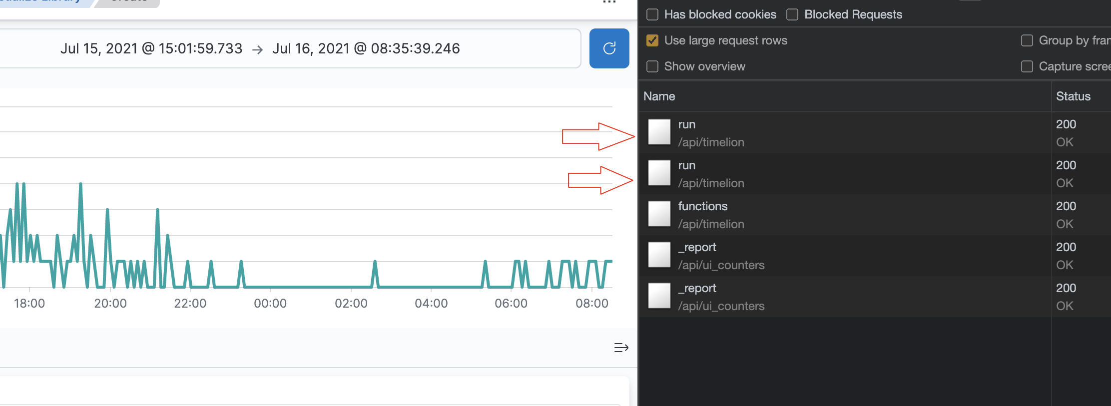 Vega, TSVB, Timeline send data request twice when opening visualizations. · Issue #106228 ...