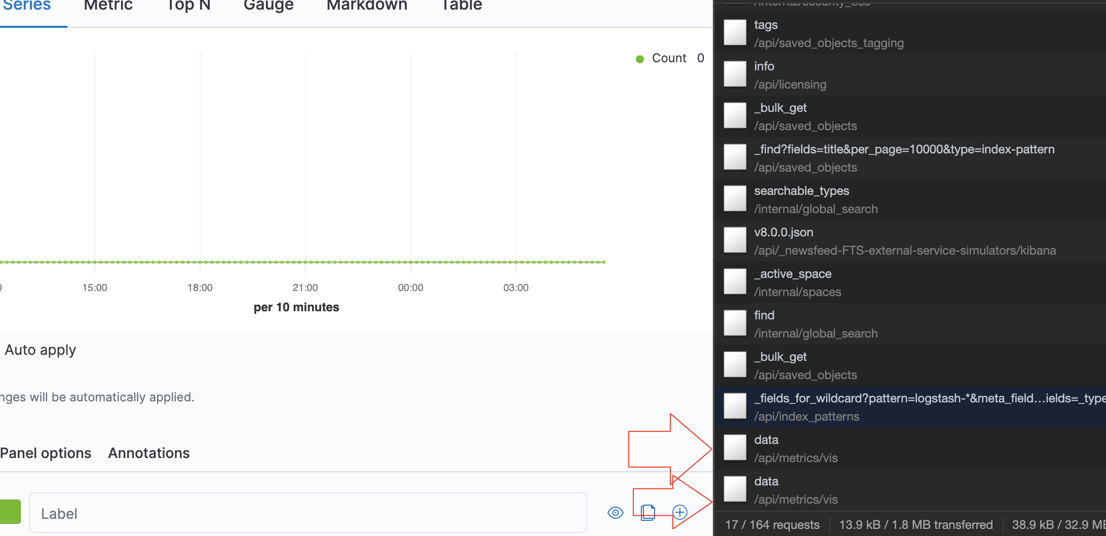 Vega, TSVB, Timeline send data request twice when opening visualizations. · Issue #106228 ...