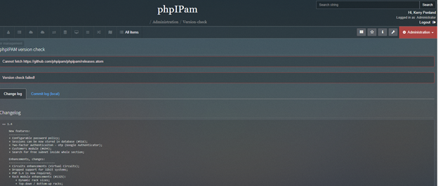 IP Addresses import · Issue #2215 · phpipam/phpipam · GitHub