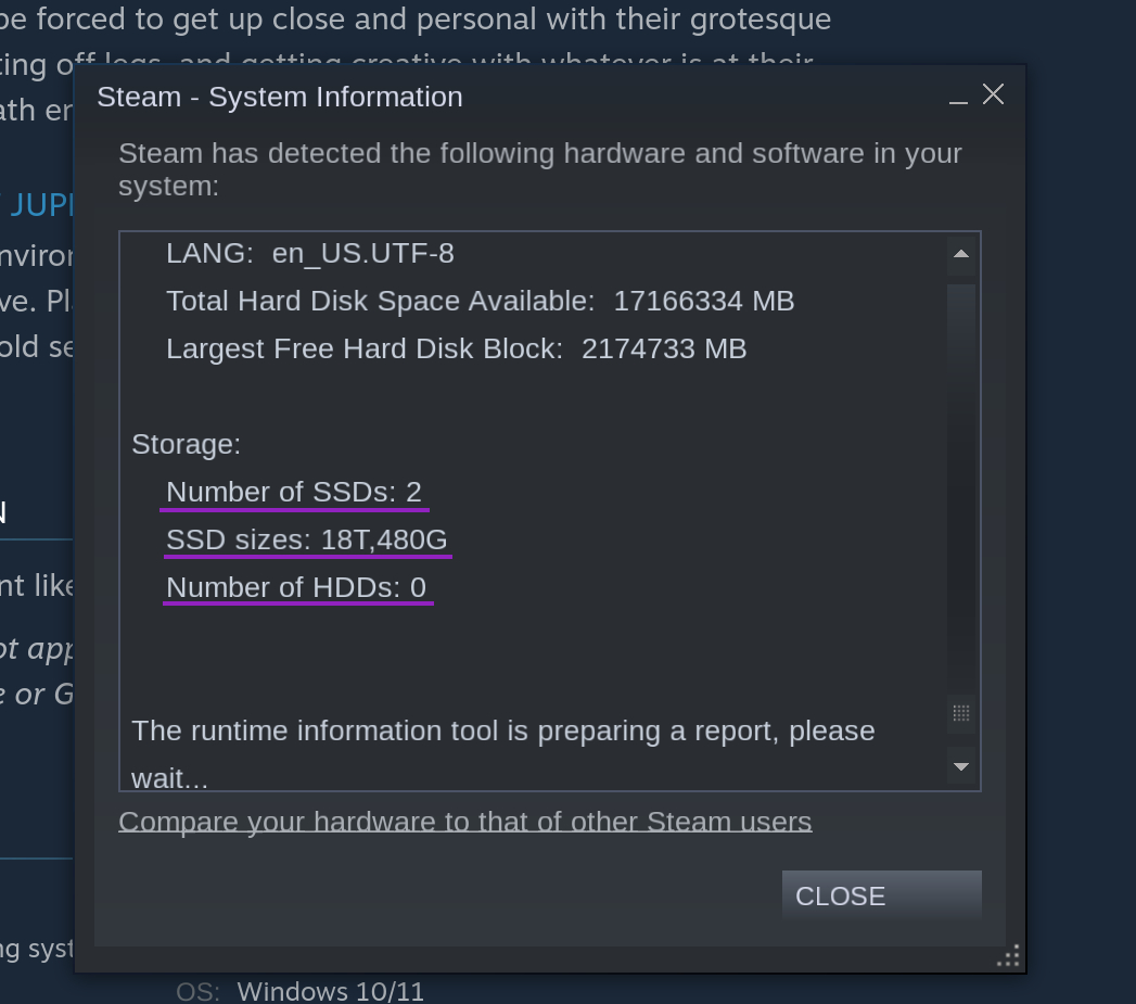 Steam client defines HDD as SSD. · Issue #9114 · ValveSoftware/steam-for-linux · GitHub