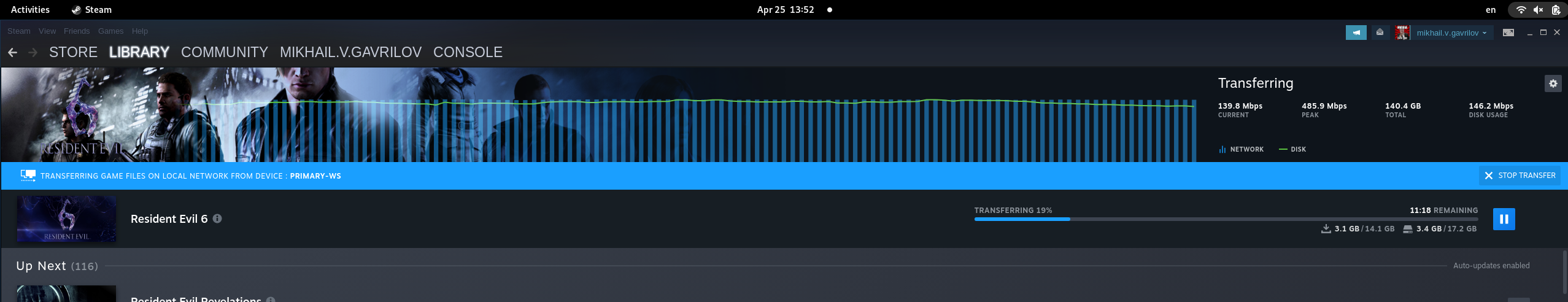 Transfer speed between two high performance PC limited around 140 Mbps · Issue #9364 ...