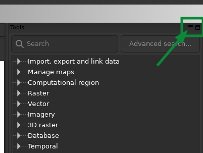 [Feat] g.gui: Hide the 'Console' tab · Issue #3210 · OSGeo/grass · GitHub