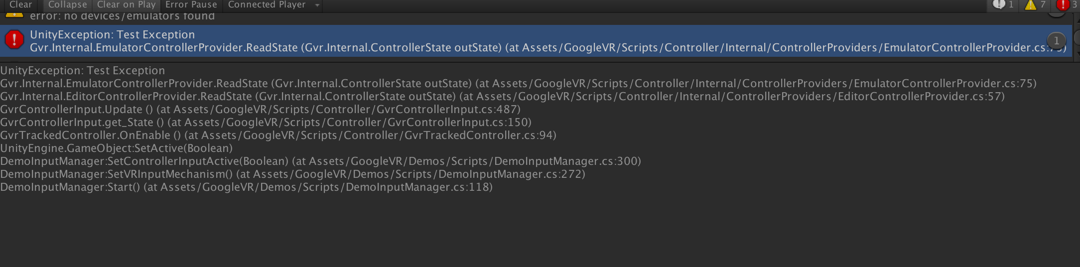 object reference error · Issue #761 · googlevr/gvr-unity-sdk · GitHub