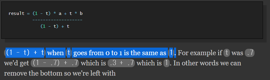 Question: Isn't it same with `1` regardless of `t`? · Issue #360 · gfxfundamentals/webgl ...
