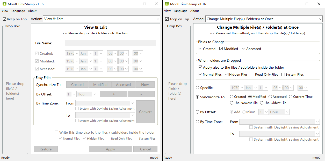 touch/update timestamp for Windows-GUI in file-context-menu · Issue ...