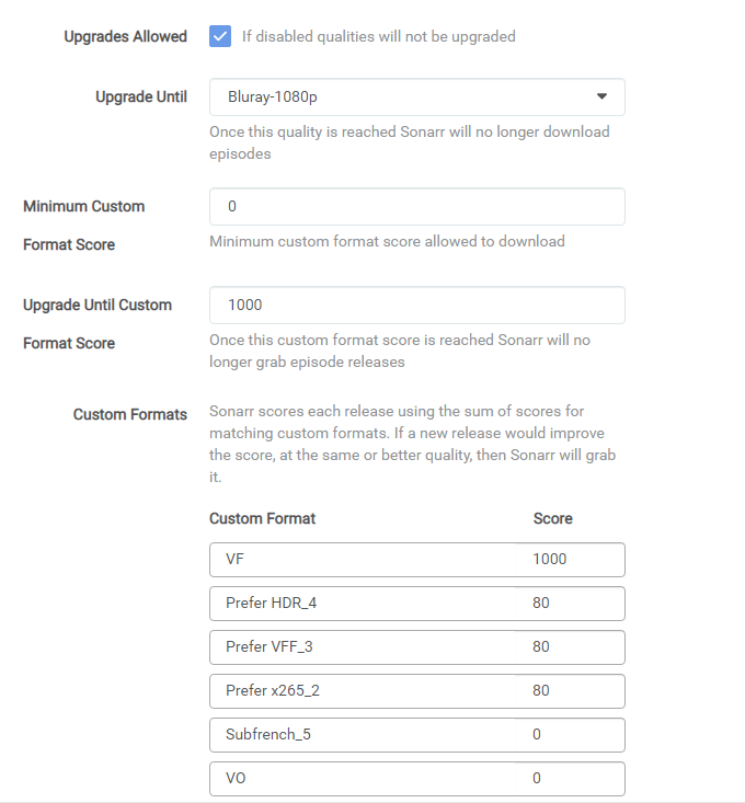 Custom Formats Not Included in Cutoff Unmet · Issue #5304 · Sonarr/Sonarr · GitHub