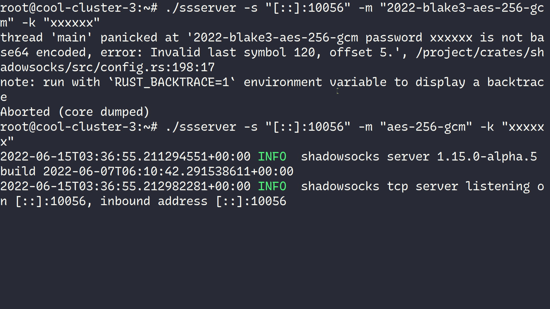 新加密方式报错 · Issue #868 · shadowsocks/shadowsocks-rust · GitHub