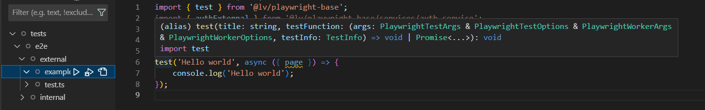 [Question] VSCode IntelliSense - Playwright Import not working automatically · Issue #19329 ...