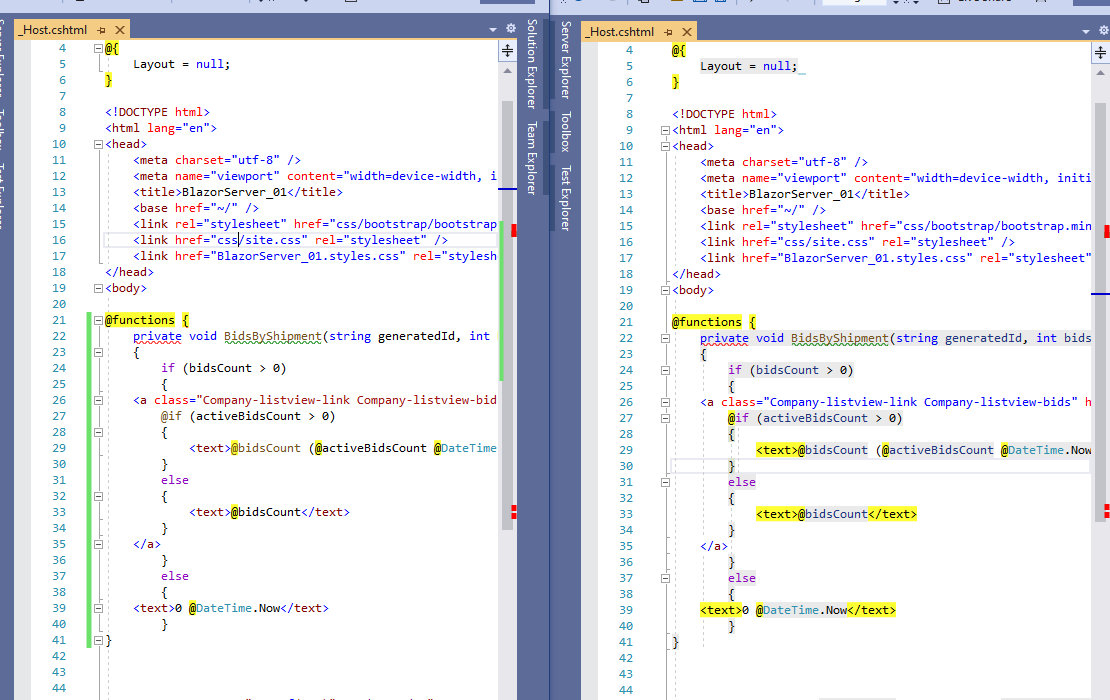 Nested tags are not colorized properly in new Razor editor · Issue #4960 · dotnet/razor · GitHub