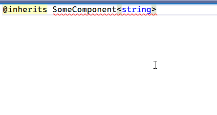 Generic inherits breaks smart indentation · Issue #4707 · dotnet/razor · GitHub