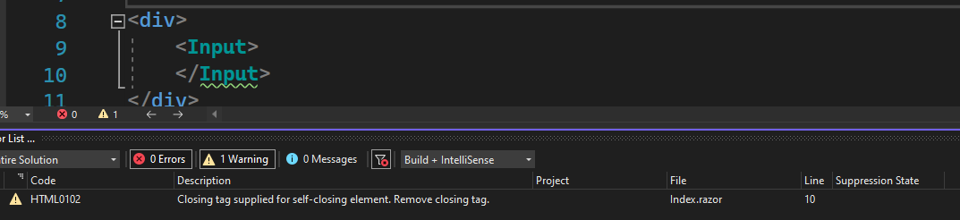 Components That Mirror Html Elements Cause Invalid Errors · Issue 4687