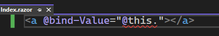 VS2022 Razor editor - No way to get full completion list within @bind-Value · Issue #7613 ...