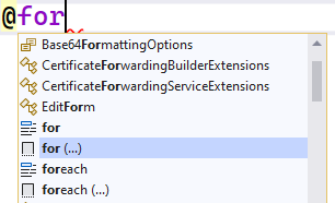 Visual Studio 2022 Preview 4.1 -- Blazor Code Snippets inside Razor file not working · Issue ...
