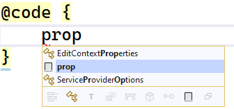 Visual Studio 2022 Preview 4.1 -- Blazor Code Snippets inside Razor file not working · Issue ...