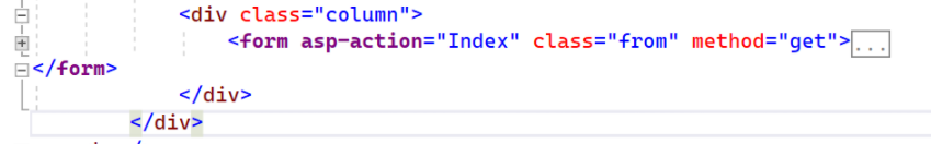 #region in @code doesn't collapse / HTML elements don't always collapse ...