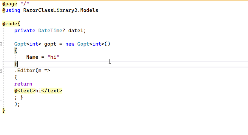 Formatting does a 5k across the screen for some more complex fields ...