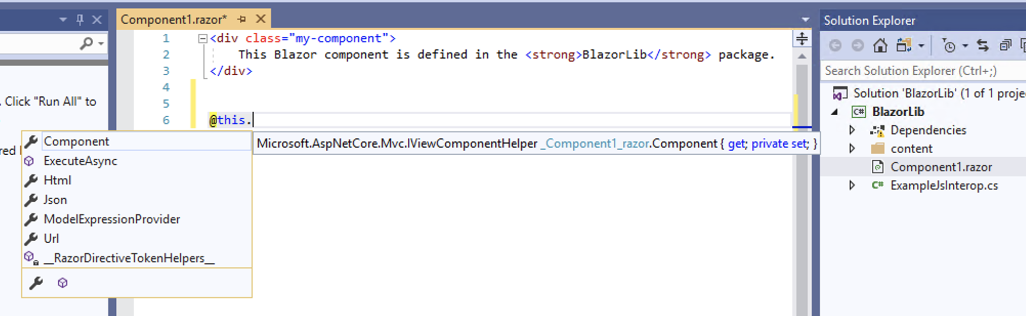 Tooling Blazor Libraries Are Treated As 21 Mvc At Design Time · Issue 9119 · Dotnet