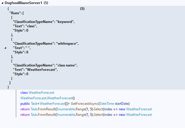 In Vs Cloud Scenarios Doing Find All References On A C Type Results In A Broken Far Dialog