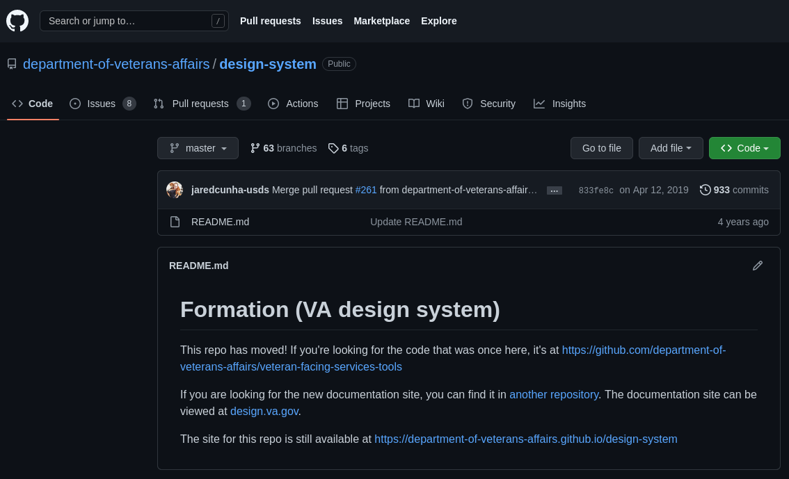 Formation Deprecation - Step 1 - Rename & archive existing design-system repo · Issue #1218 ...