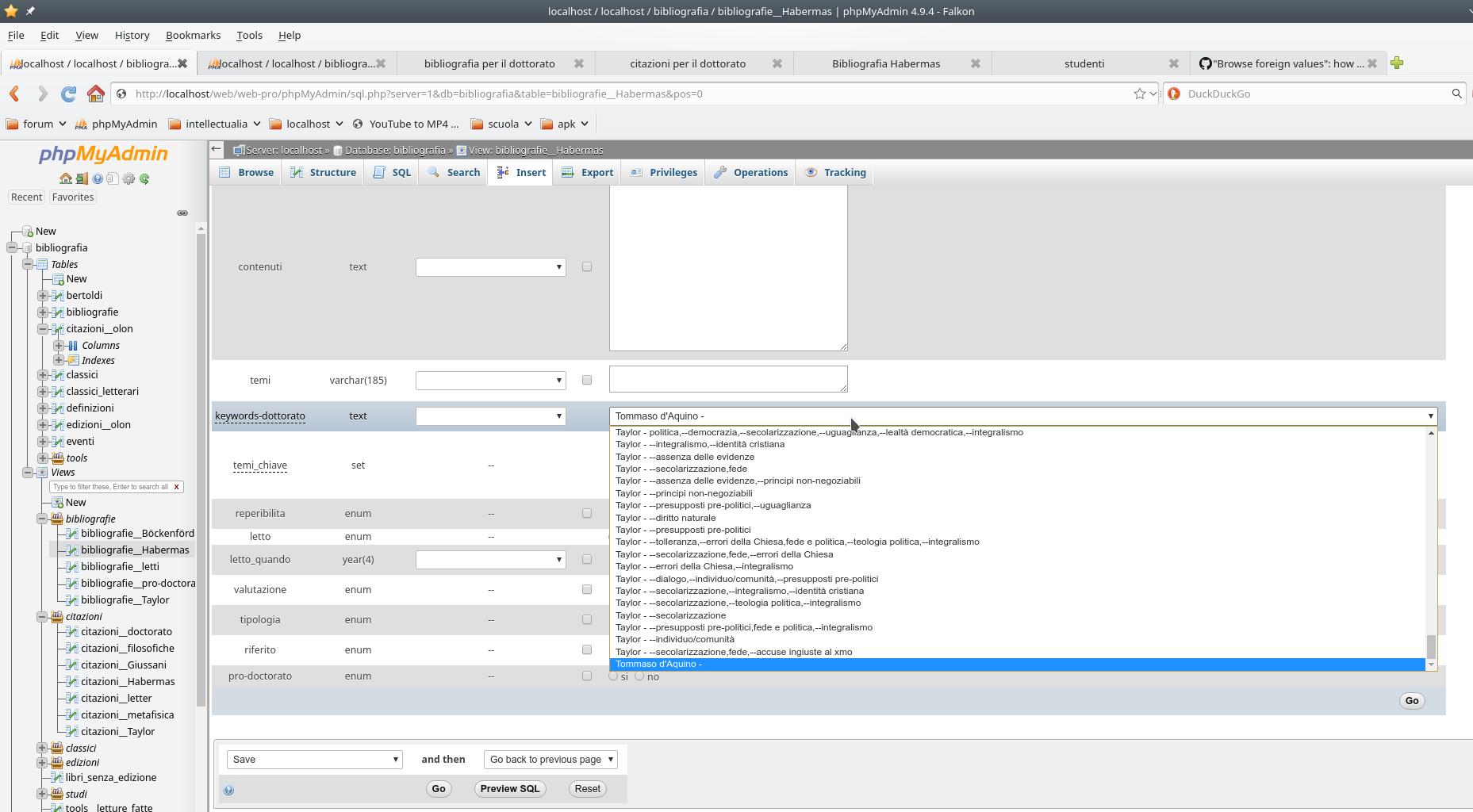 "Browse foreign values": how avoid? · Issue #15710 · phpmyadmin/phpmyadmin · GitHub