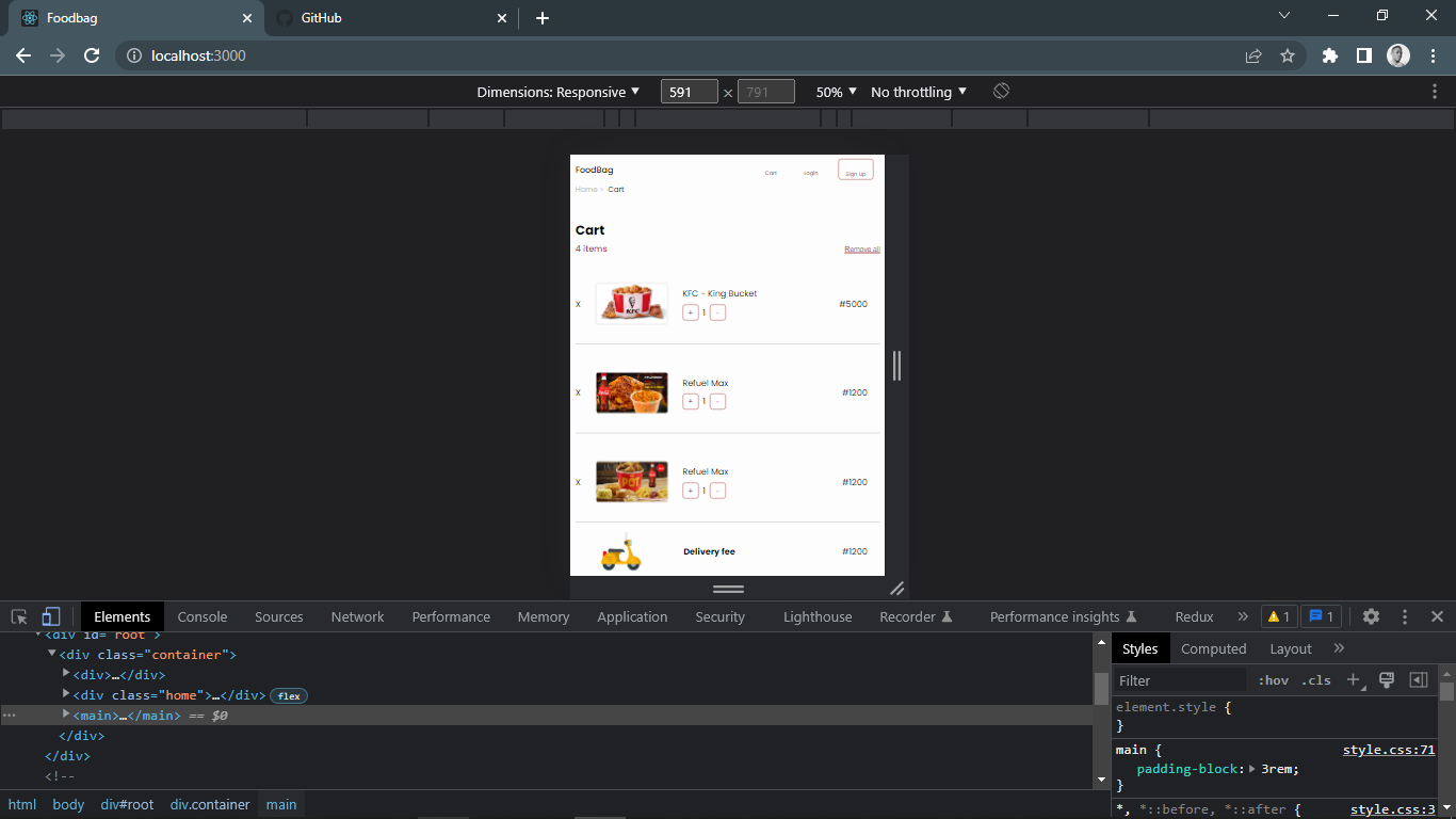 [DGPFUS-168] Create the Cart Page with REACT by Maurice-Jah · Pull Request #2185 · Dufuna ...