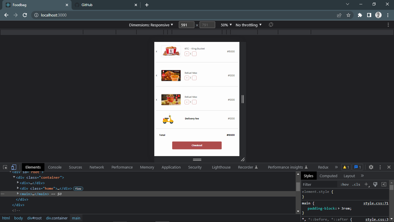 [DGPFUS-168] Create the Cart Page with REACT by Maurice-Jah · Pull Request #2185 · Dufuna ...