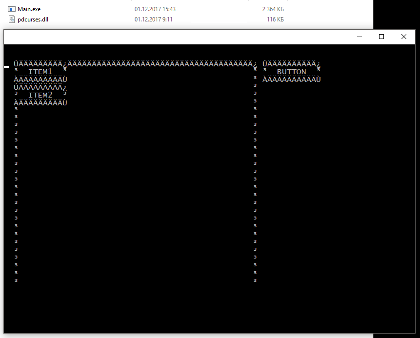 Rendering issues in CMD under Windows 10 (1709) · Issue #1 · haxeui/haxeui-pdcurses · GitHub
