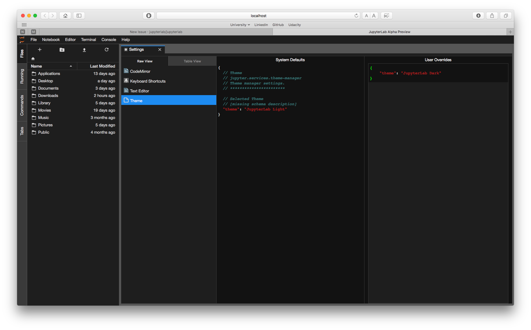 Missing Settings Option In Menu Bar · Issue 4050 · Jupyterlab Jupyterlab · Github