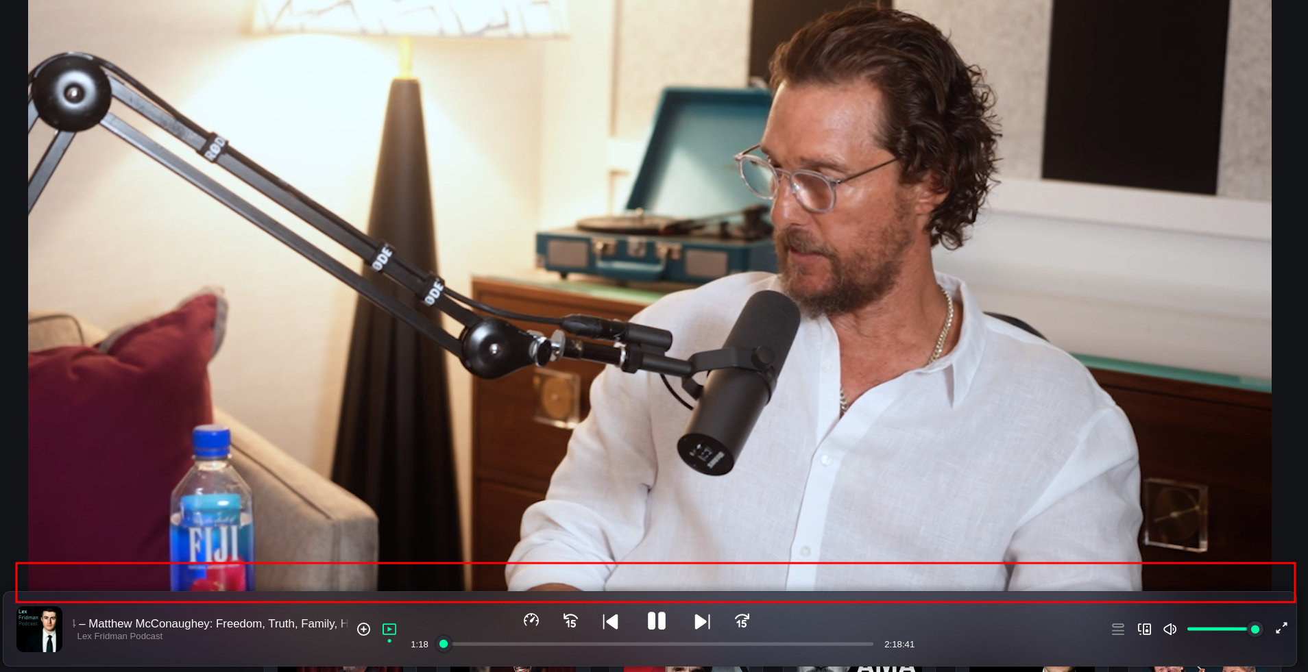 Podcast video window gets cut off as well as some of its icons · Issue #288 · nimsandu/spicetify ...