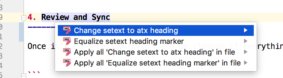Change setext to atx header fails if title starts with . · Issue #578 · vsch/idea-multimarkdown ...
