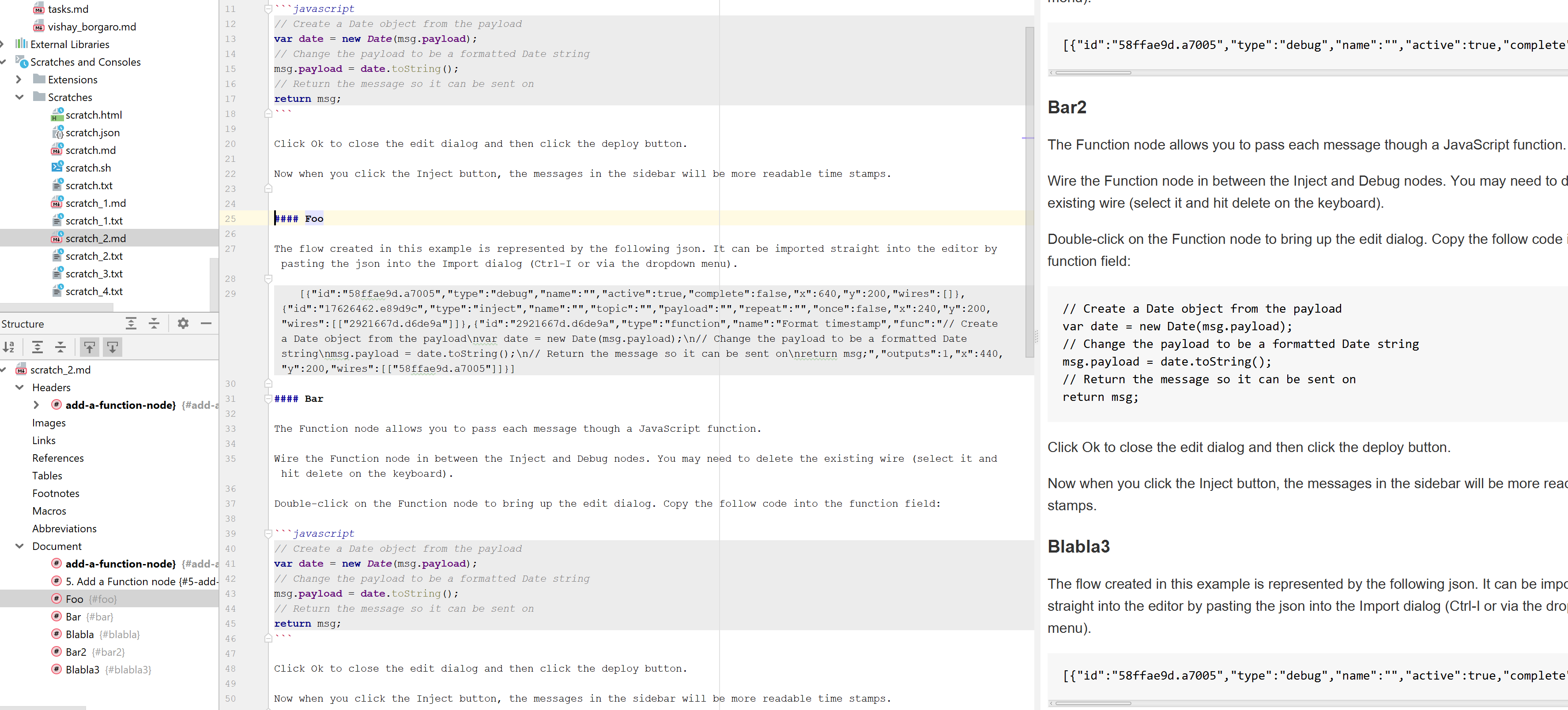 Click on structure view does not update preview · Issue #695 · vsch/idea-multimarkdown · GitHub