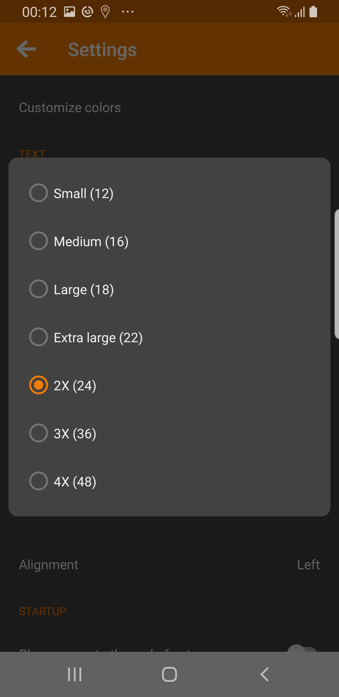 Recommended font size setting to change to numbers instead of text · Issue #288 ...