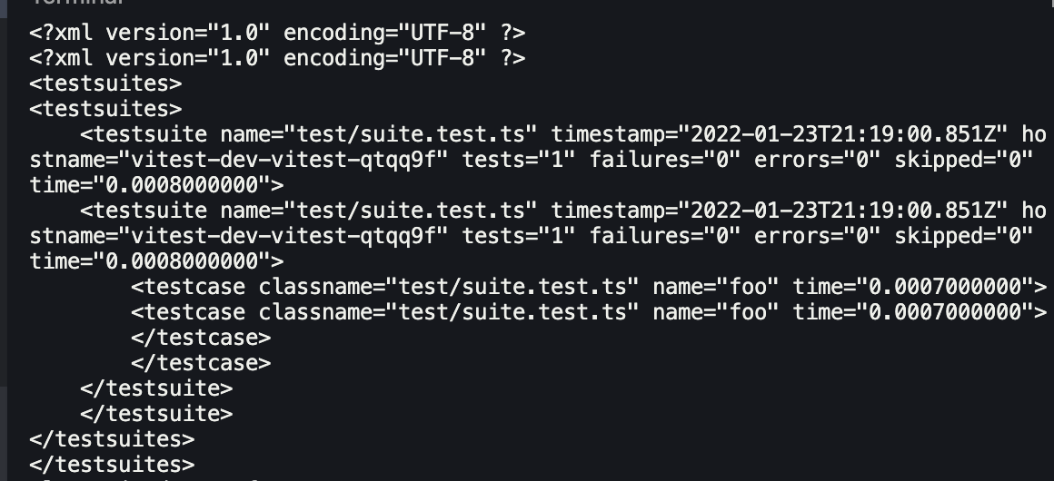 Reporters don't work properly. (output result two times) · Issue #616 ...