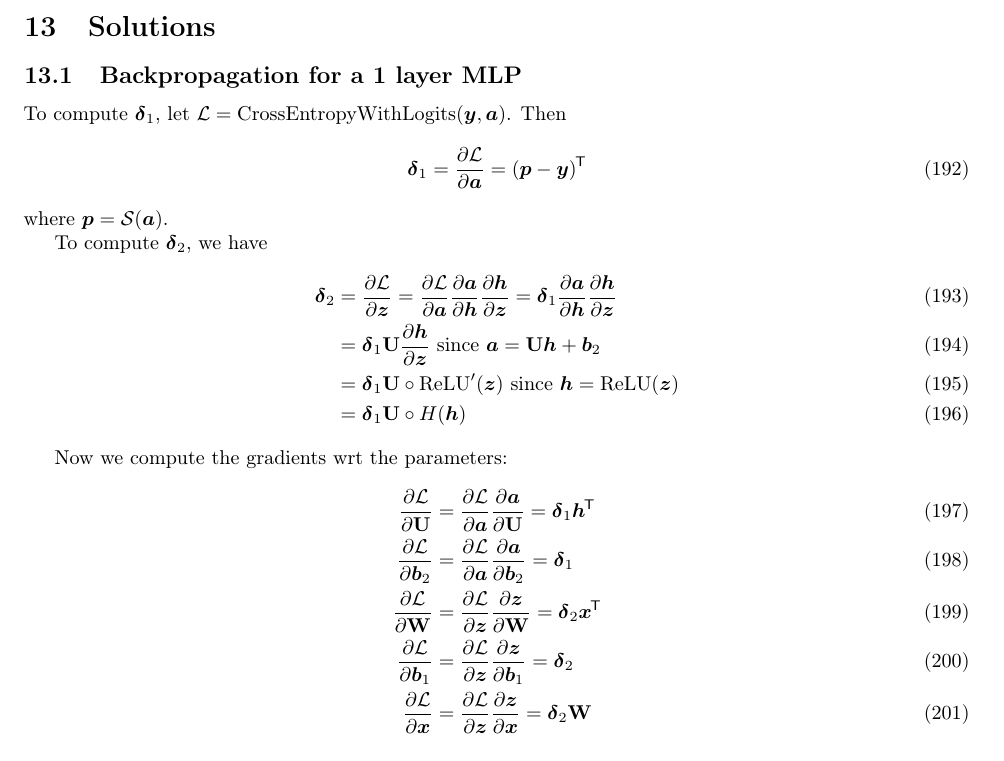 Mismatched notation between book and solutions, Book 1, Problem 13.1 · Issue #594 · probml/pml ...