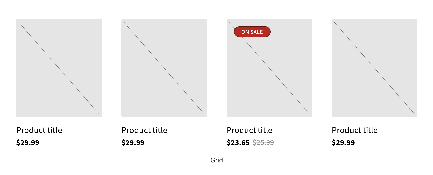 Product Collection - Patterns: Grid · Issue #9368 · woocommerce/woocommerce-blocks · GitHub