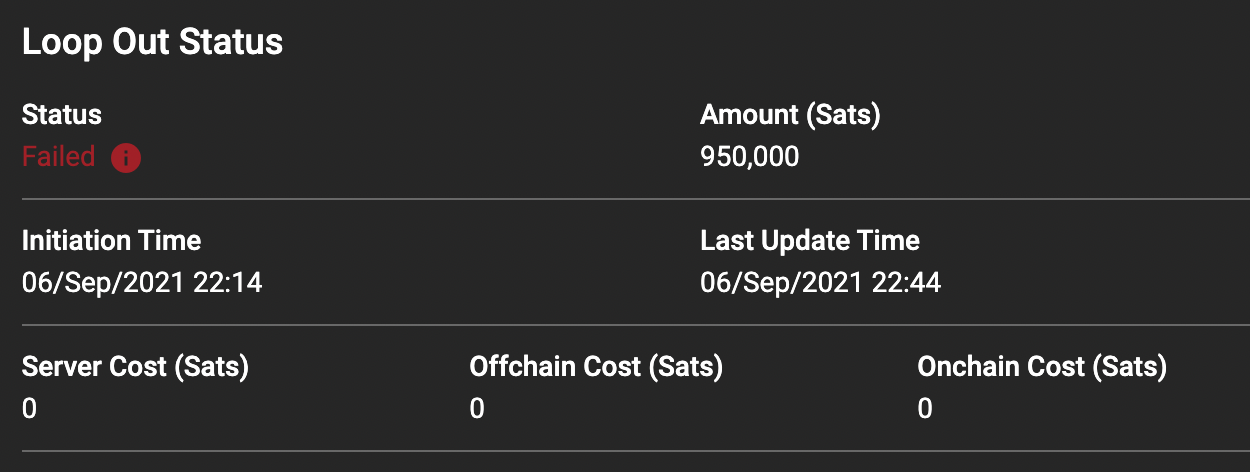 Loop Out consistent error · Issue #263 · lightninglabs/lightning-terminal · GitHub