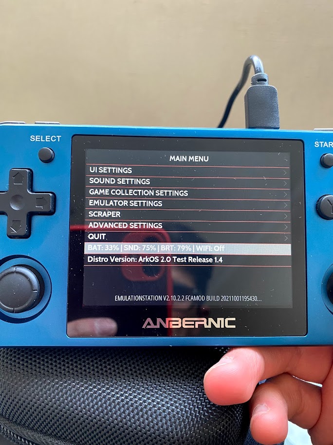 ArkOS Beta RG351MP - Incorrect battery indicator · Issue #422 · christianhaitian/arkos · GitHub